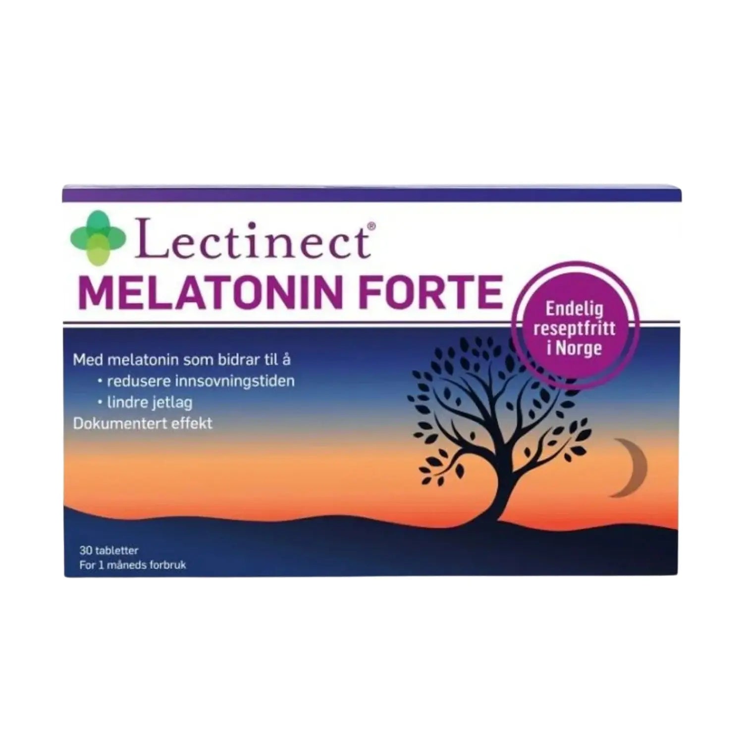 Melatonin Forte | Lectinect | 30 Sugetabletter – Easychoice